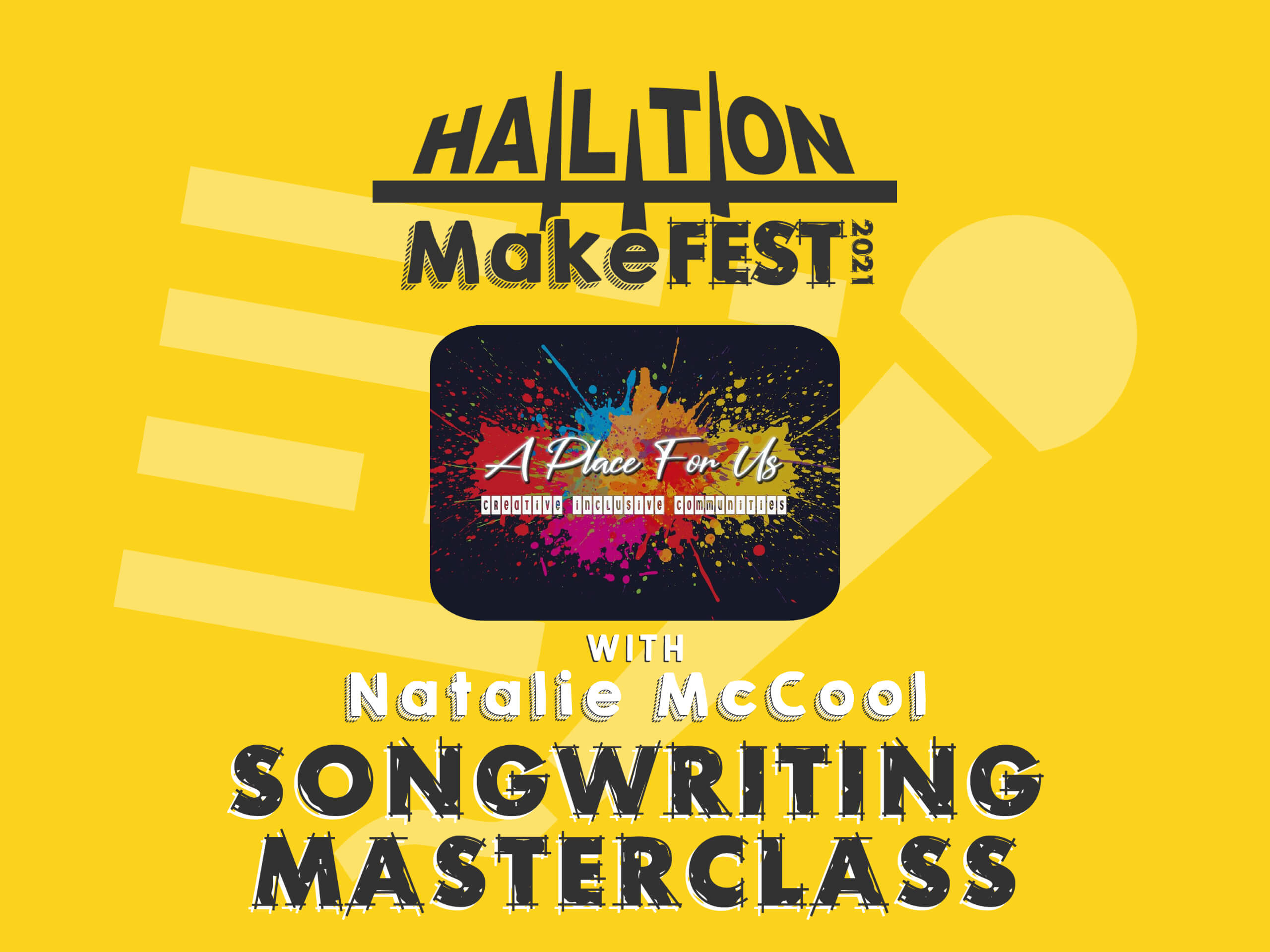 Songwriting Masterclass with A Place For Us and Natalie McCool ...